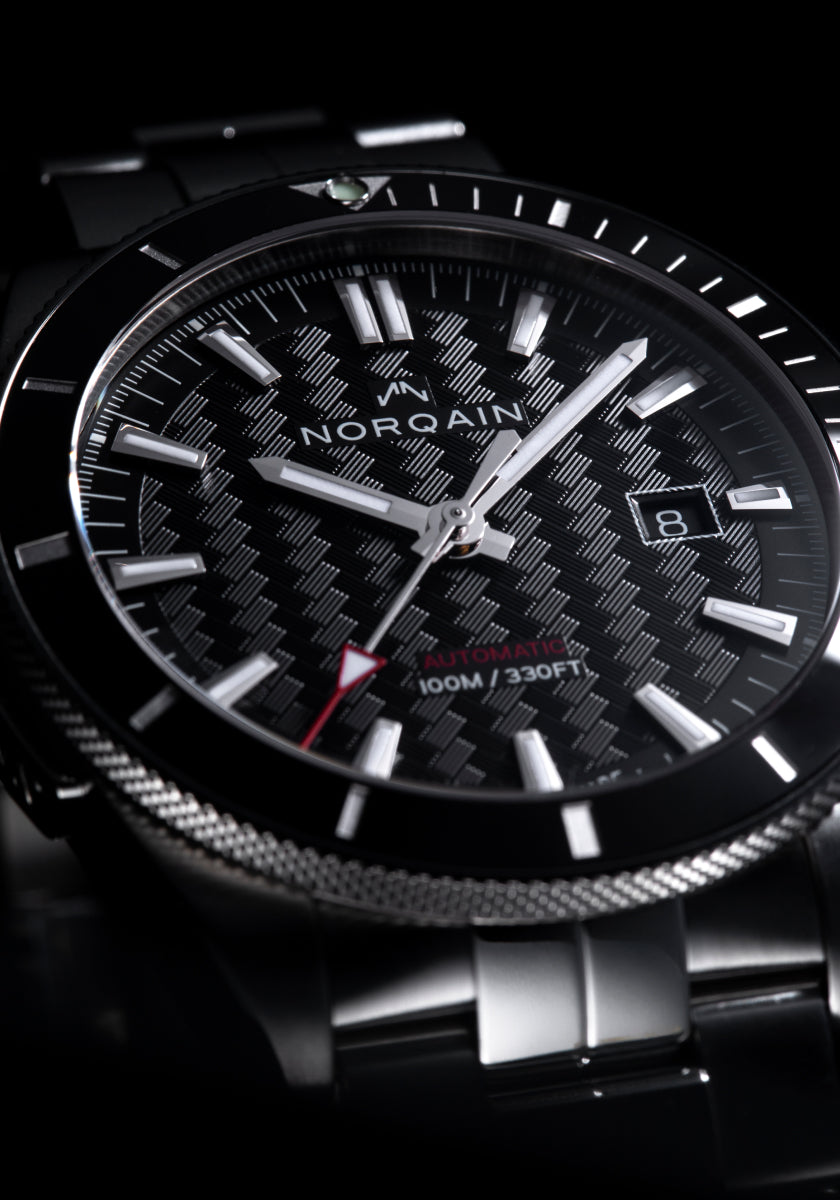 Adventure Sport 42mm Black | NORQAIN Swiss Made Watches - NORQAIN