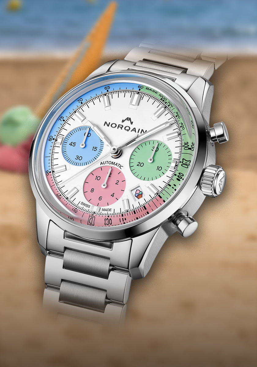 Freedom 60 Chrono 40mm Enjoy Life Special Edition | NORQAIN Swiss Made ...