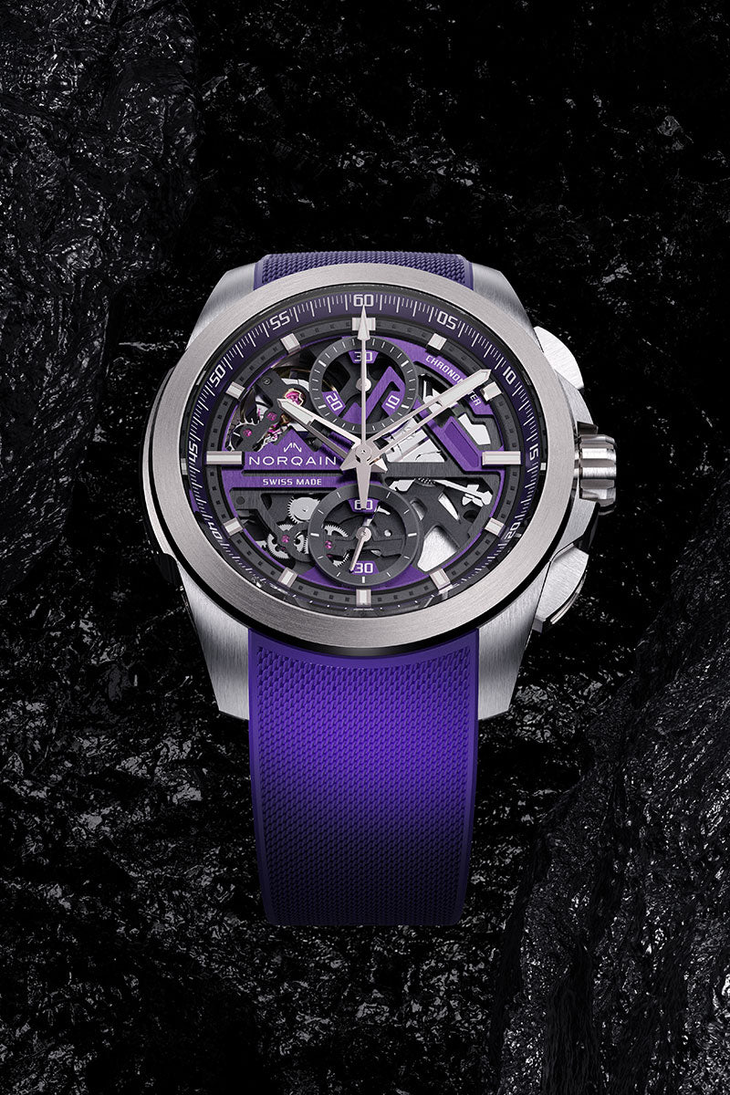 Independence Skeleton Chrono 42mm | NORQAIN Swiss Made Watches - NORQAIN